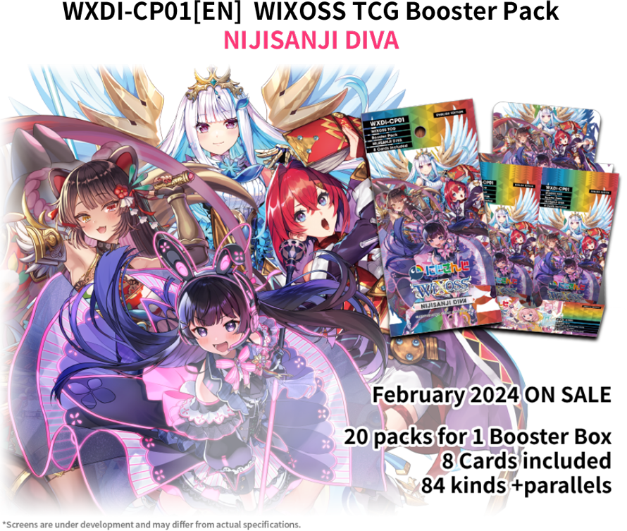 Collab Booster NIJISANJI DIVA｜Products｜WIXOSS-ウィクロス- | TOMY Company, Ltd.